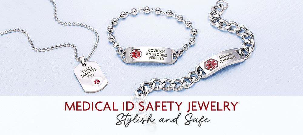 Medical ID Jewelry: Stylish and Safe – Bling Jewelry