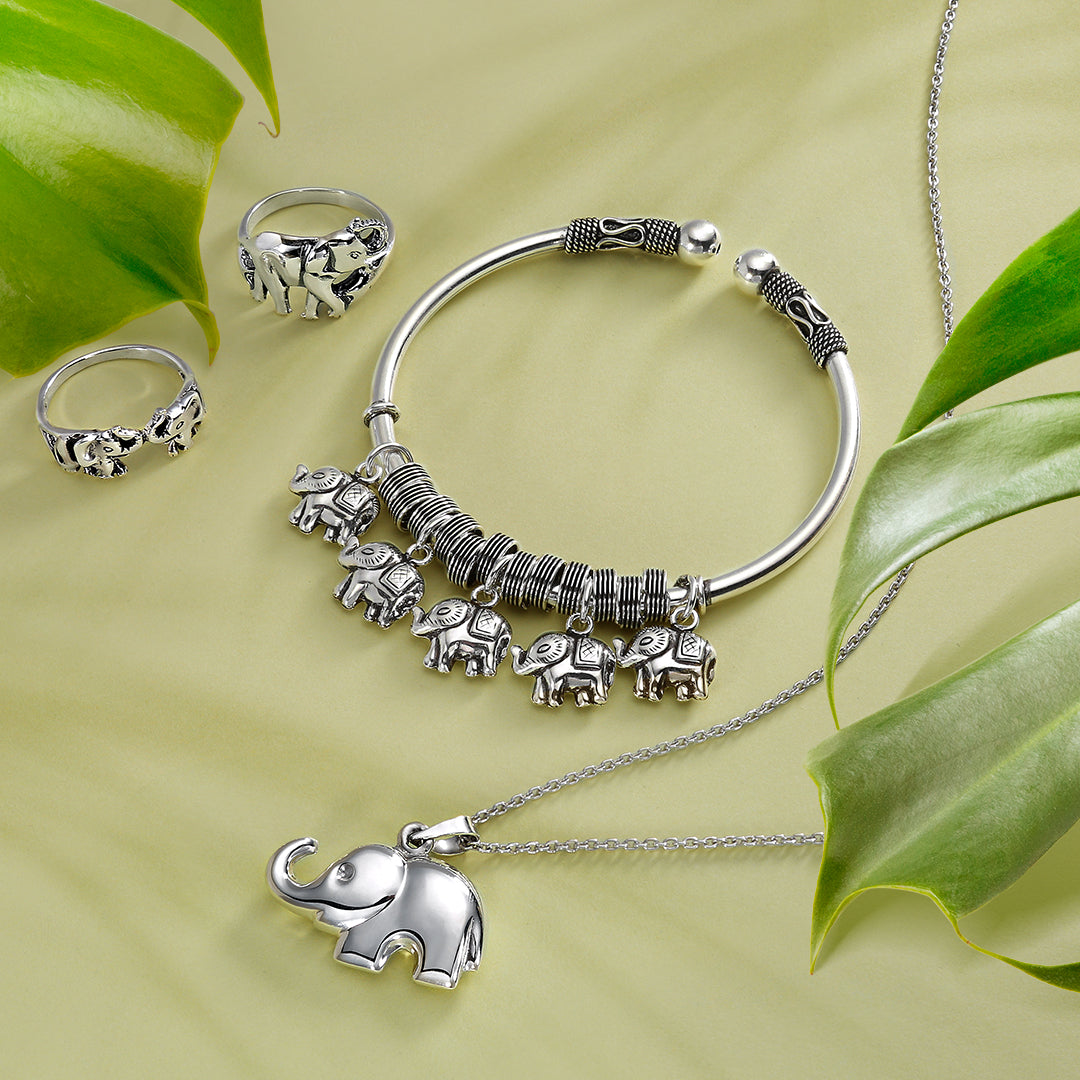 Lucky Feng Shui Trunk UP Good Luck Republican Symbol Elephant Jewelry ...